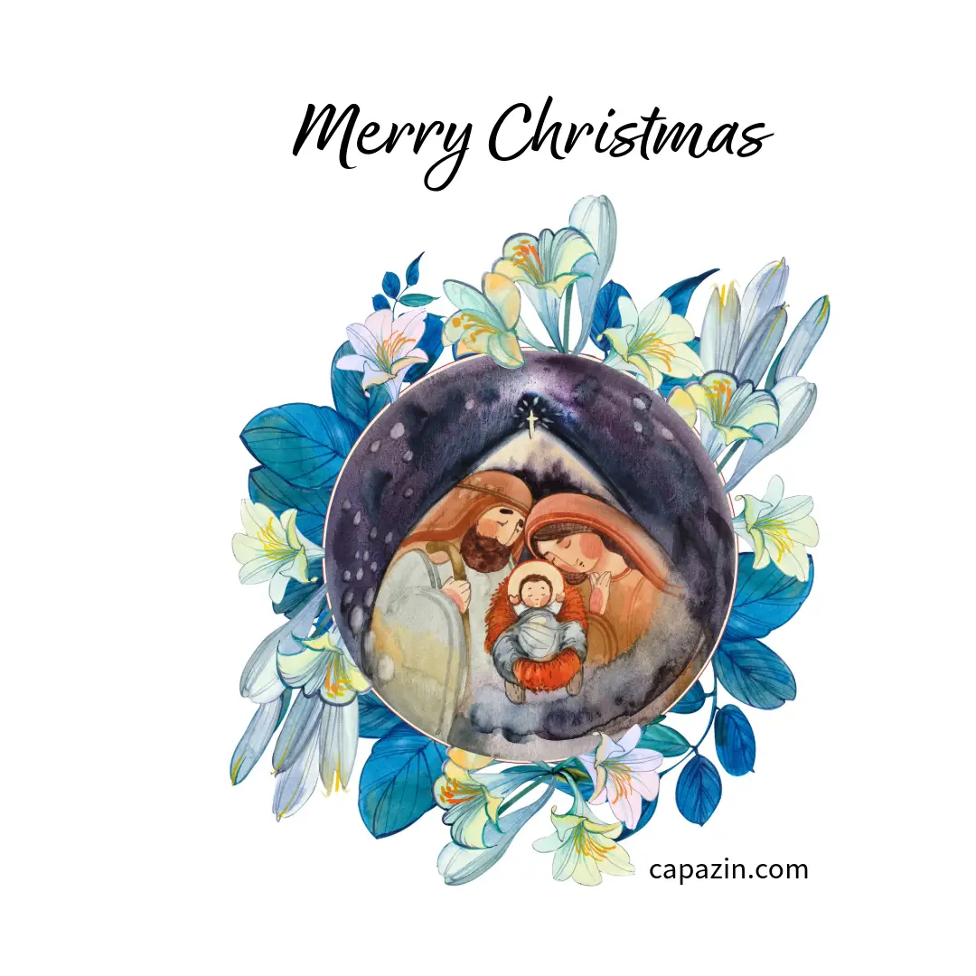 Jesus Christ is the Wonder and Joy of Christmas - Capazin